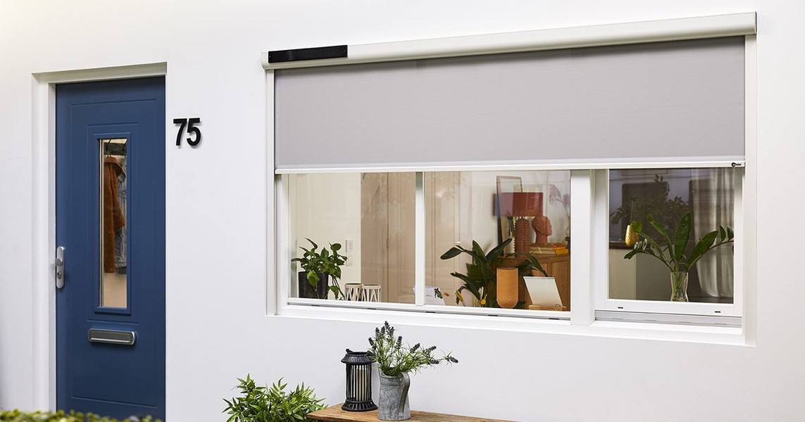 Enjoy comfort and durability with Solar-powered sunshades