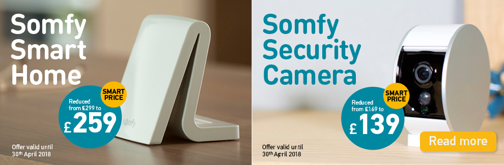 Somfy: electric motorised blinds solutions for every home