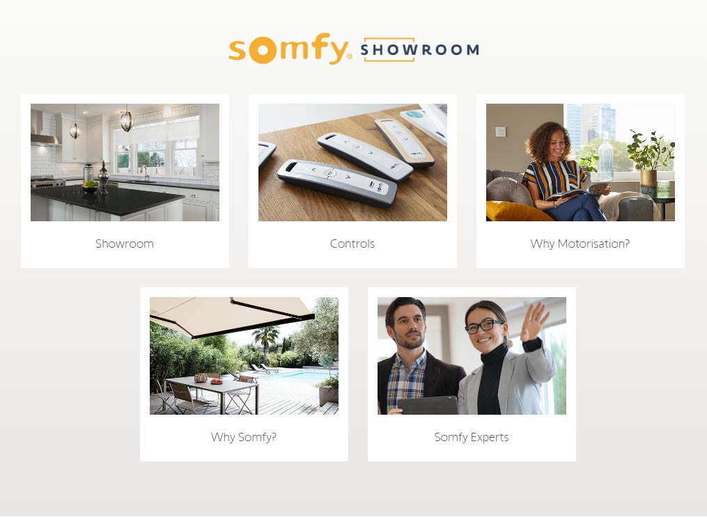 Somfy Electric Curtains | Motorised Curtain Track | Connect Your Home ...