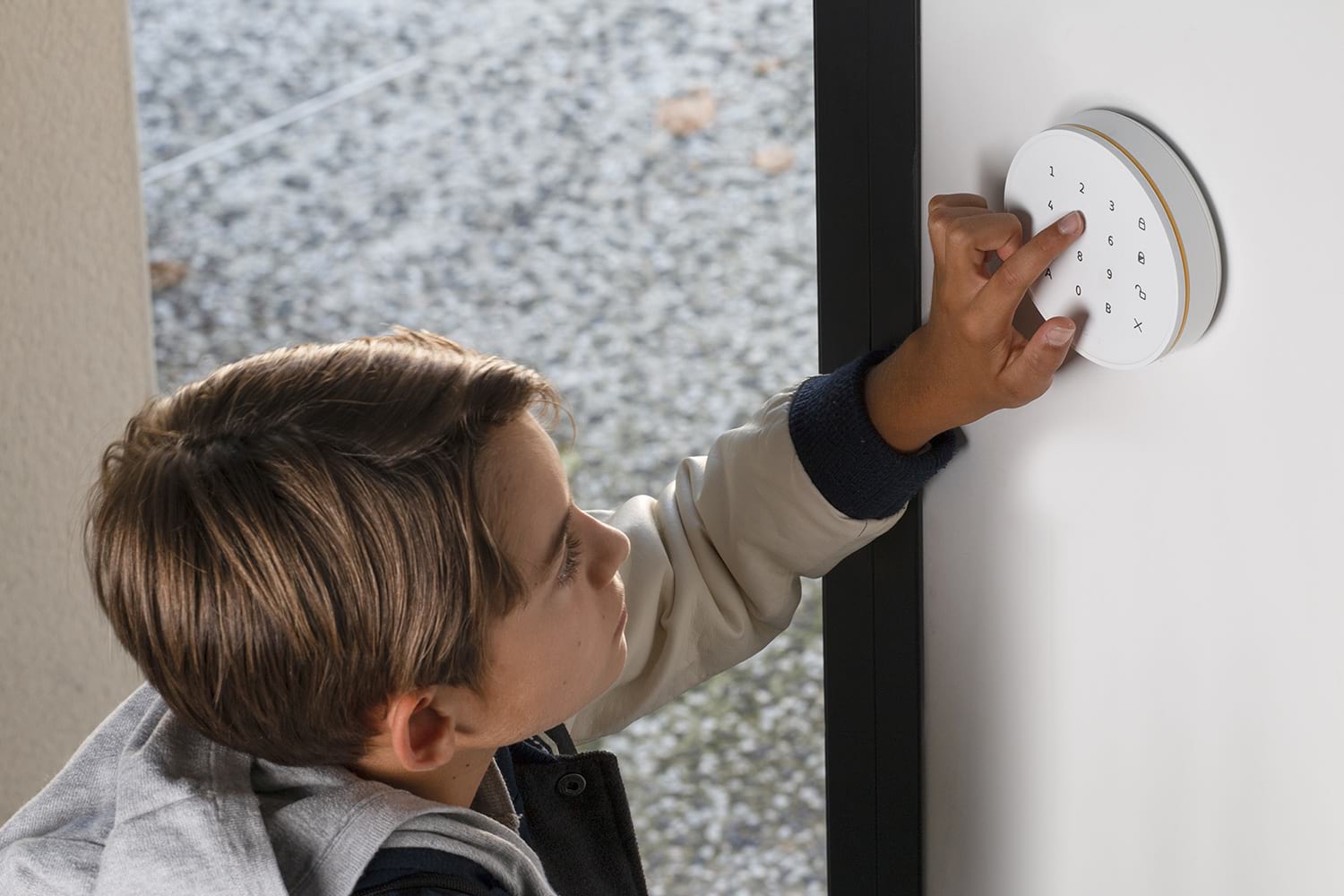 Make life easier with a code keypad for your home alarm